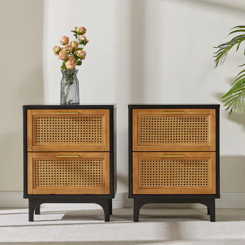 The Charm and Practicality of Rattan Nightstands - Amerlife