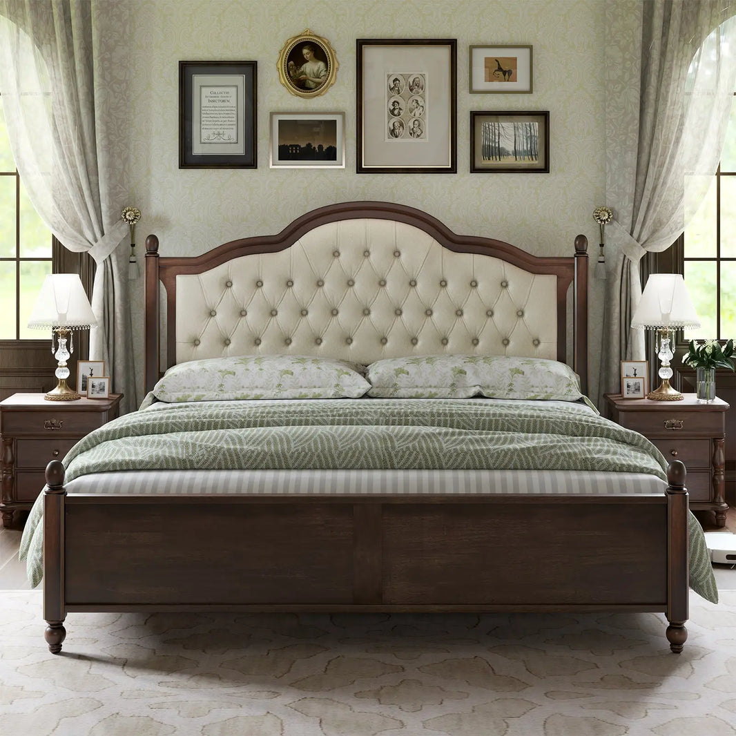Linen Bed Frame: A Blend of Comfort and Elegance - Amerlife