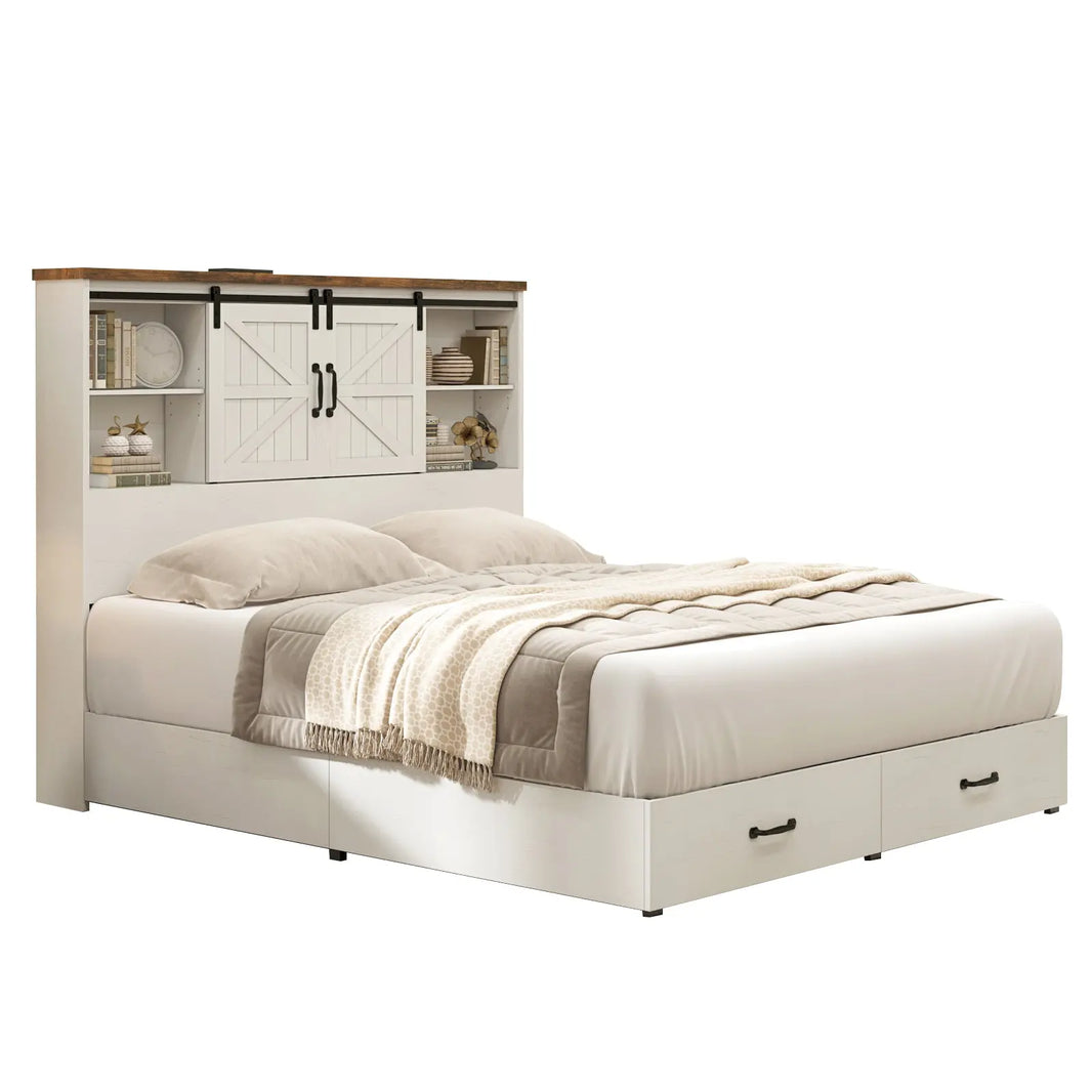 Lift Up Storage Beds: King, Queen & Full Size Bed Frames with Storage ...