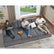 Amerlife Chunk Sofa Corduroy Deep Seat Oversized Sofa Couch