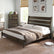 Amerlife Clifford Bed Frame King Size Mid Century Reclining Slatted ...