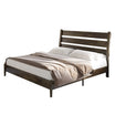 Amerlife Clifford Bed Frame King Size Mid Century Reclining Slatted ...