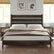 Amerlife Clifford Bed Frame King Size Mid Century Reclining Slatted ...
