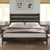 Amerlife Clifford Bed Frame King Size Mid Century Reclining Slatted ...