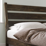 Amerlife Clifford Bed Frame King Size Mid Century Reclining Slatted ...