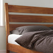Amerlife Clifford Bed Frame King Size Mid Century Reclining Slatted ...