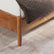 Amerlife Clifford Bed Frame King Size Mid Century Reclining Slatted ...