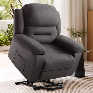 Amerlife Reed Power-Lift Recliner Chairs Elderly Electric Reclining ...